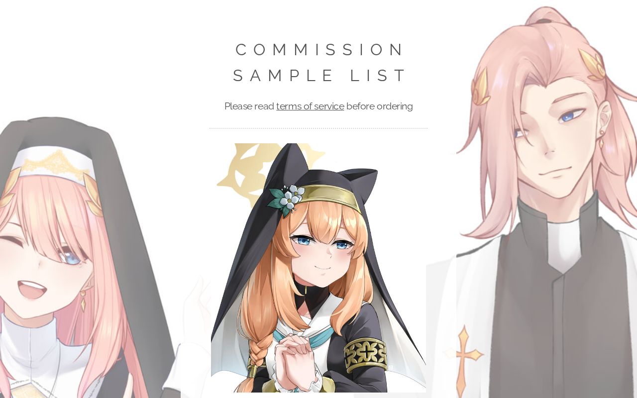Commission sample